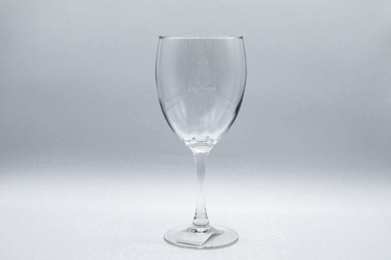 RCMP Heritage Centre | Wine glass with Crest