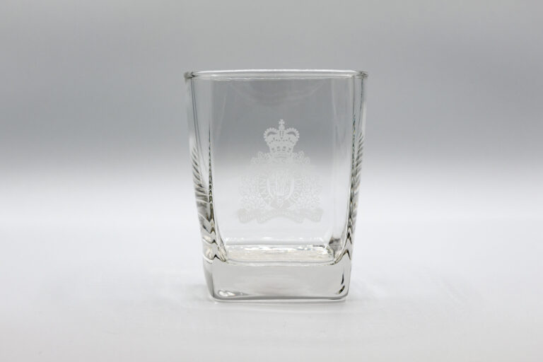 RCMP Heritage Centre | Double Old Fashion Glass with Crest