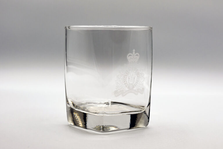 RCMP Heritage Centre | Double Old Fashion Glass with Crest