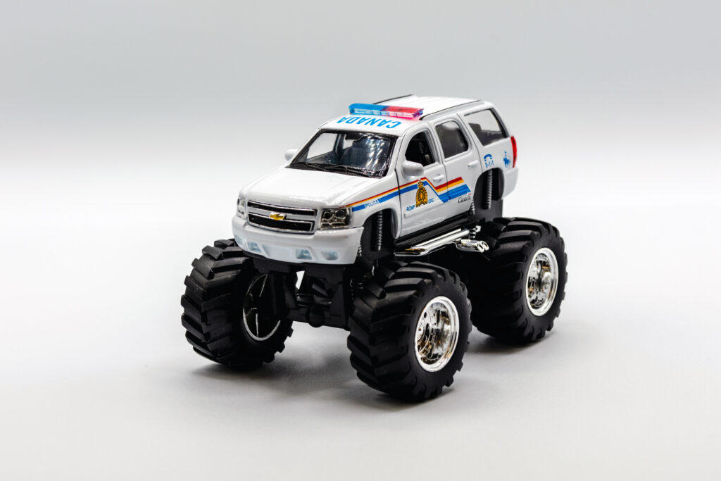 RCMP Heritage Centre | RCMP Vehicle with Motion and Authentic Police Sirens