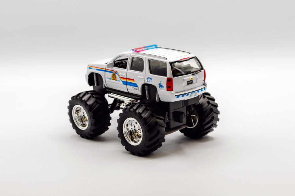 RCMP Heritage Centre | RCMP Vehicle with Motion and Authentic Police Sirens