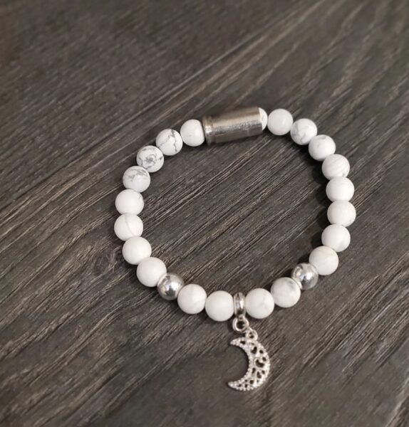 RCMP Heritage Centre | Half Moon Bracelet Silver – Bullets N Beads