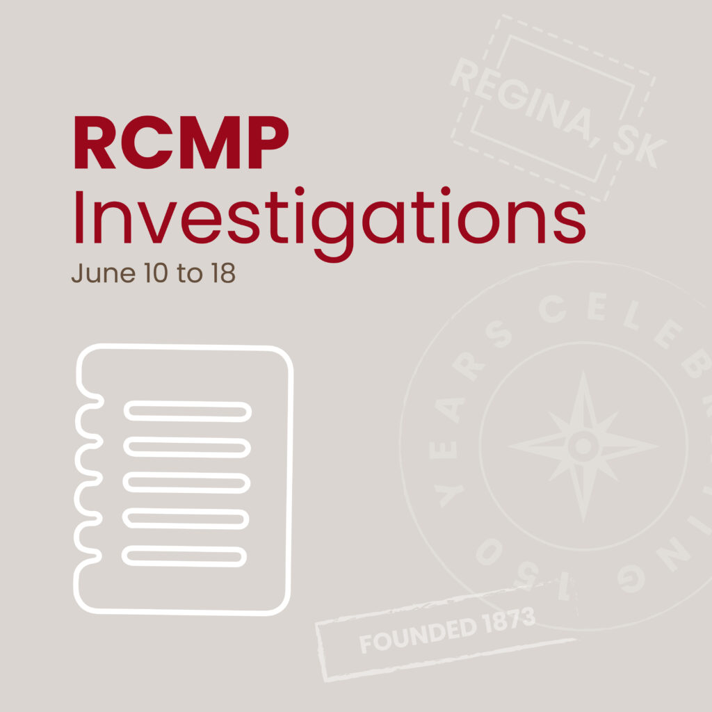RCMP Heritage Centre | RCMP Investigations