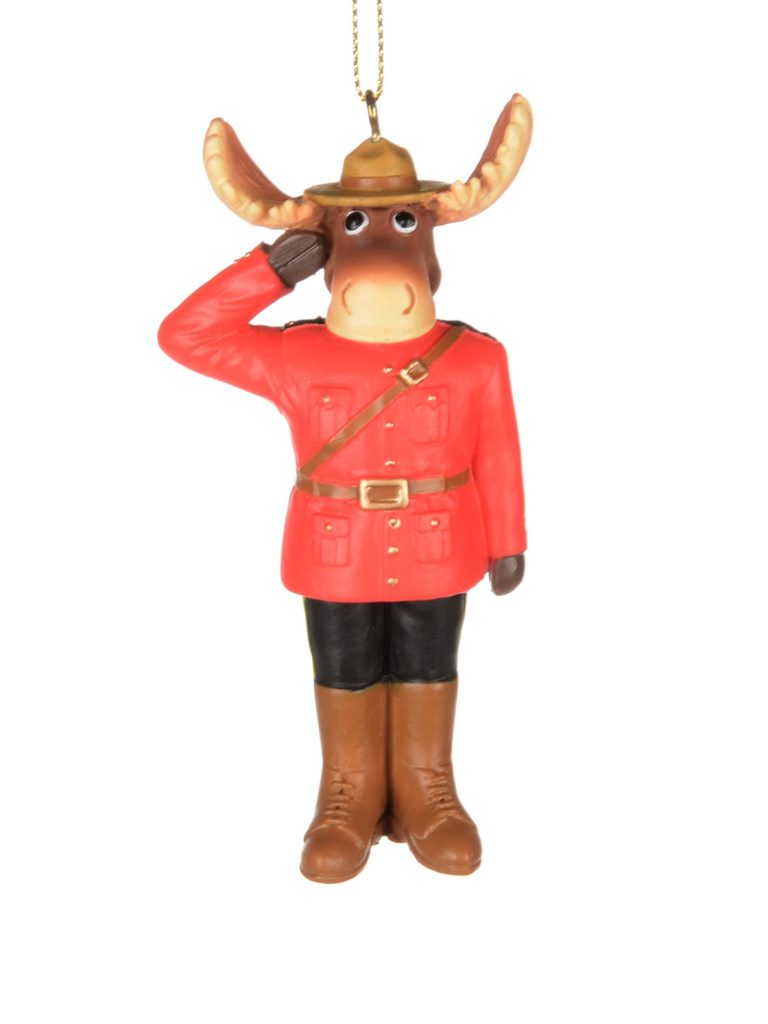RCMP Heritage Centre | Ornament Saluting RCMP Moose