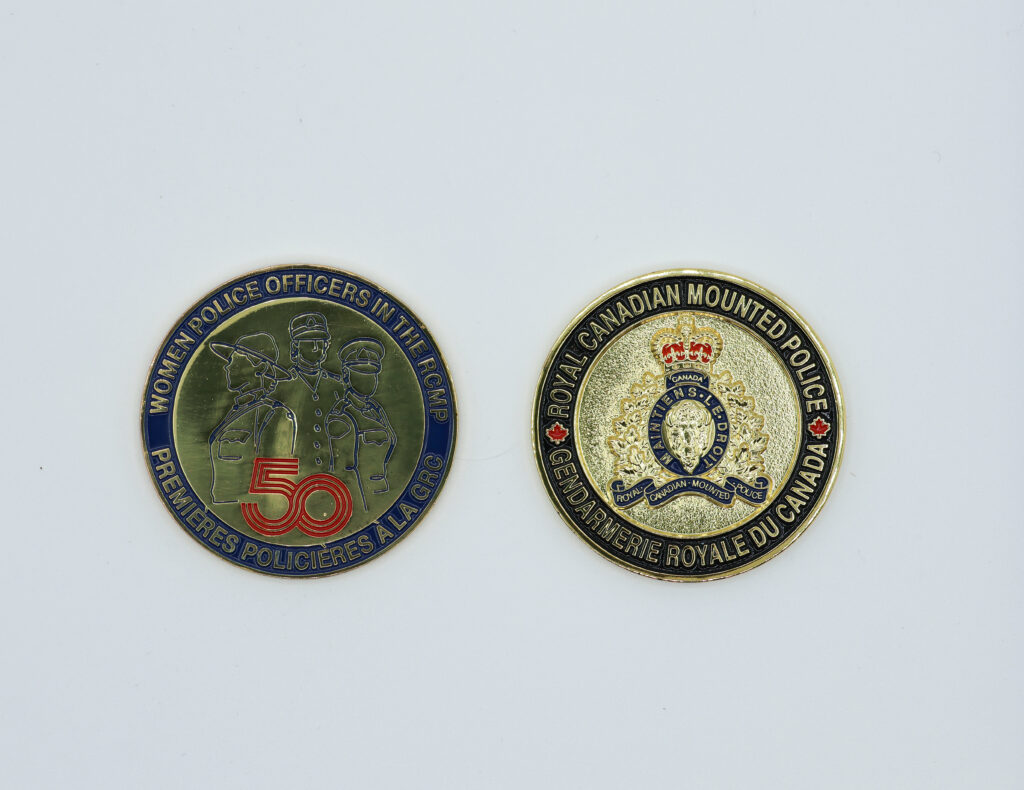 RCMP Heritage Centre | Challenge Coin- 50 Years Women